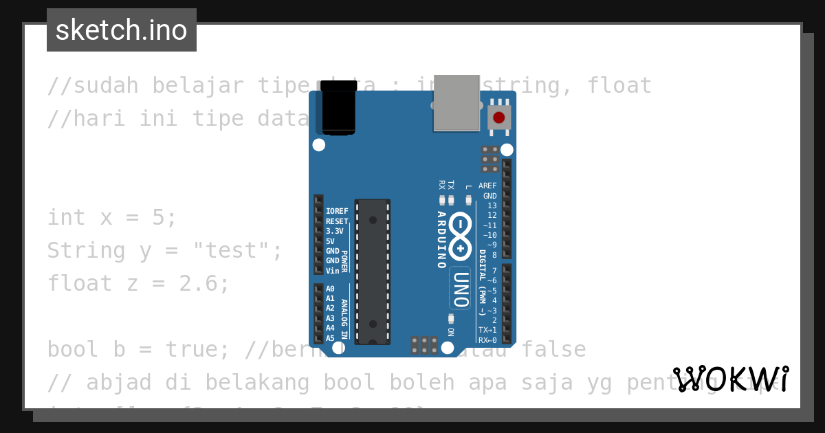 Latihan 5 Bool Wokwi Esp32 Stm32 Arduino Simulator 4337