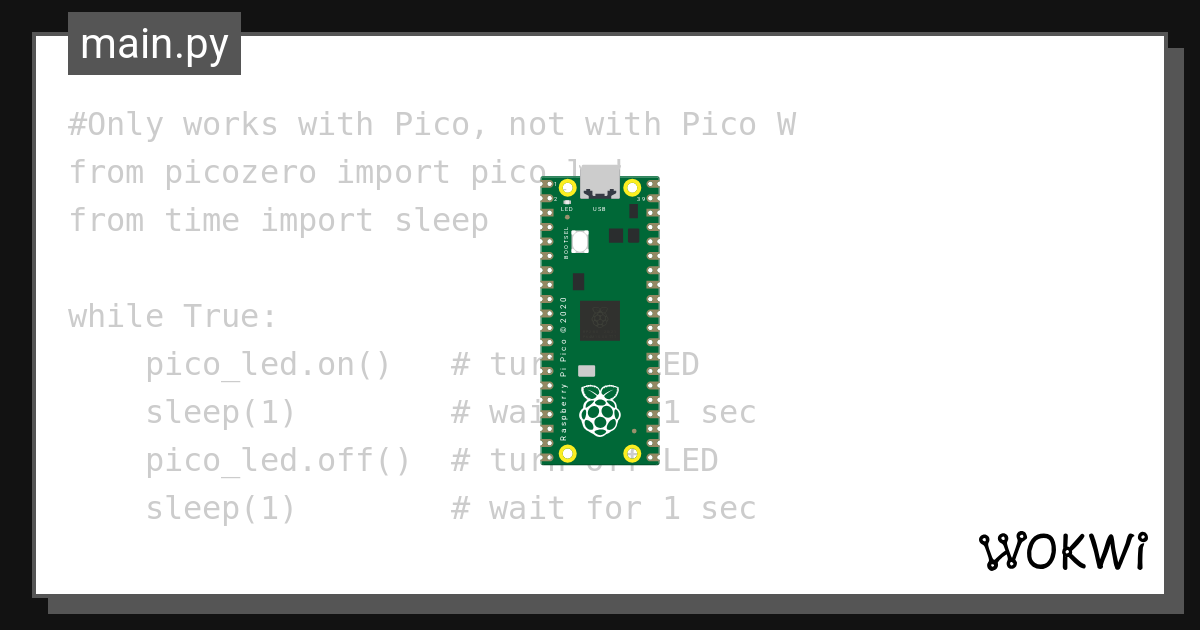 Onboard Led Wokwi Esp32 Stm32 Arduino Simulator 0610