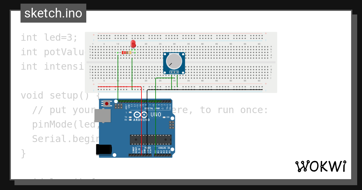 Intensidad Led Wokwi Esp32 Stm32 Arduino Simulator 5331