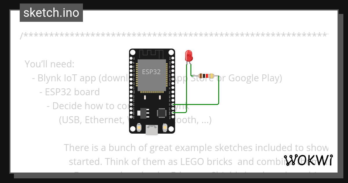 esp google asisten Copy - Wokwi ESP32, STM32, Arduino Simulator