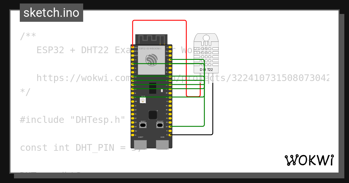 Esp32dht22 Wokwi Esp32 Stm32 Arduino Simulator 0046