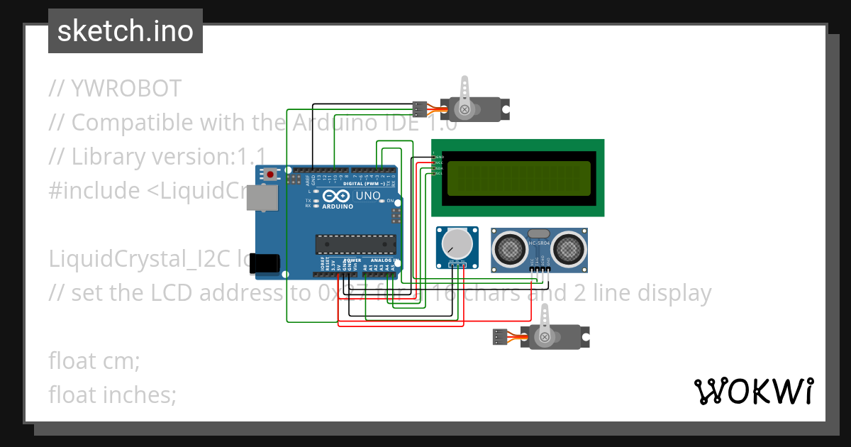 ตัวอย่าง กดน้ำ Wokwi Esp32 Stm32 Arduino Simulator 7301