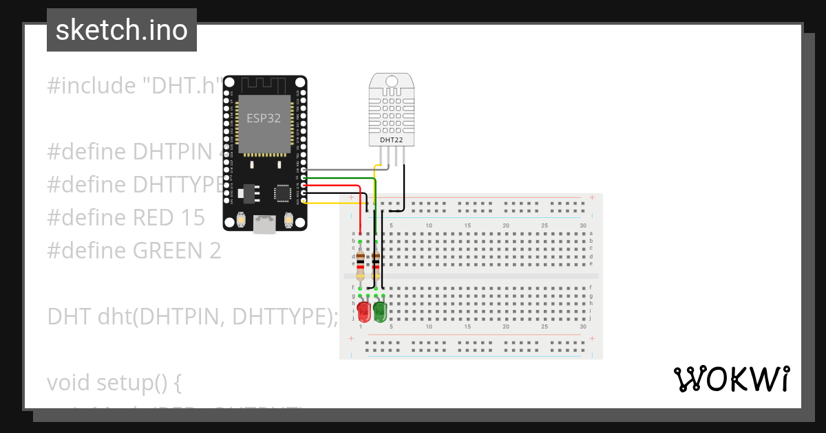 Tugas IoT - 2 - Wokwi ESP32, STM32, Arduino Simulator