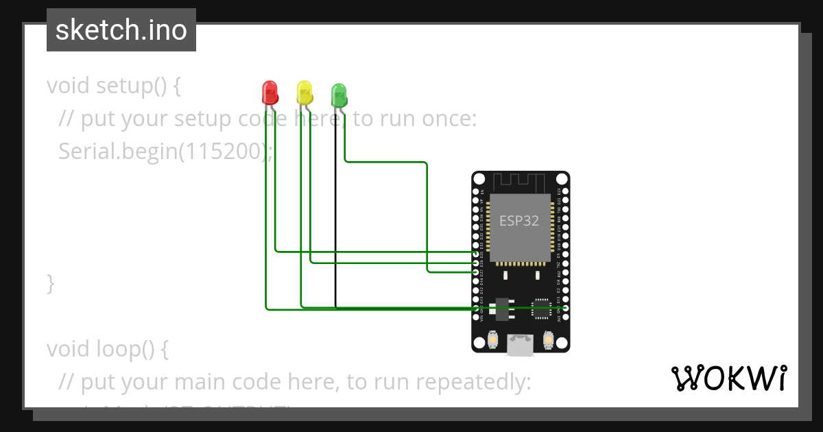 sample - Wokwi ESP32, STM32, Arduino Simulator