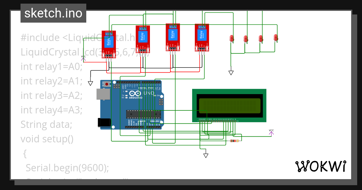 Relay4 Own Wokwi Esp32 Stm32 Arduino Simulator 6949