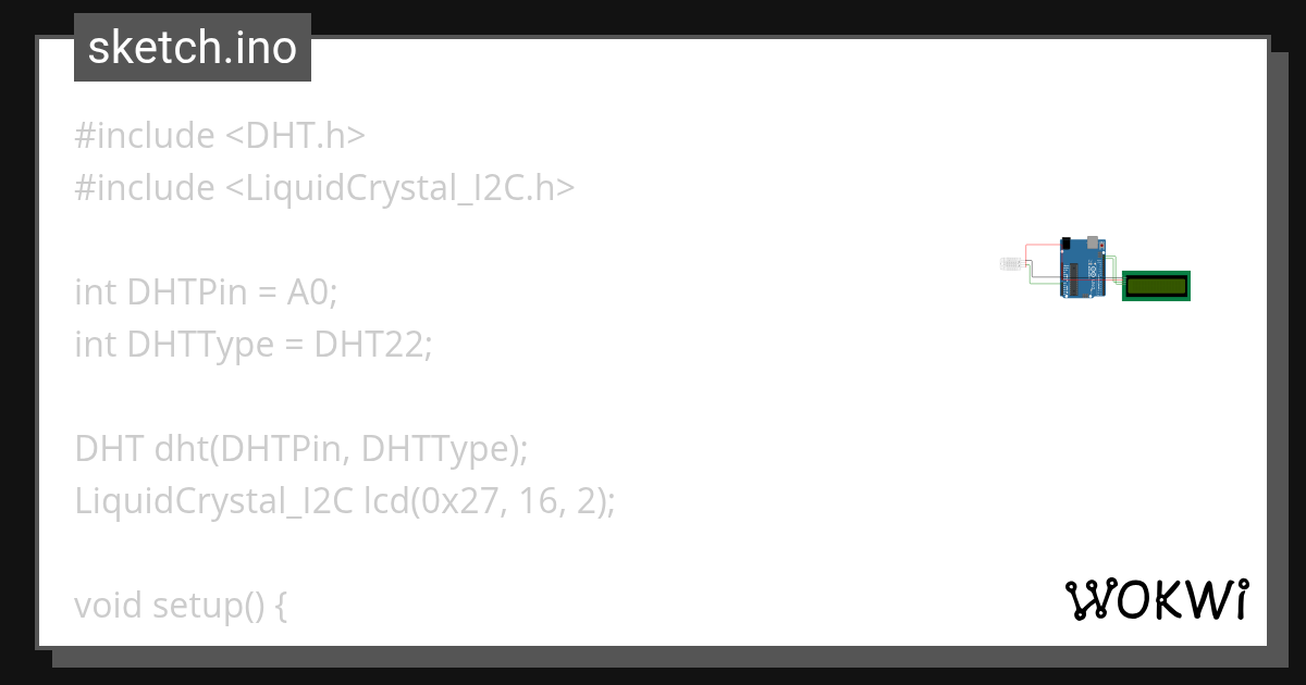 Suhu Dan Kelembapan Wokwi Esp32 Stm32 Arduino Simulator 6721