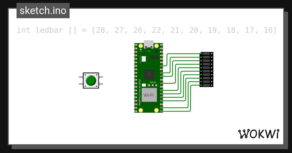 Push Button Normal Wokwi Esp32 Stm32 Arduino Simulator 5295