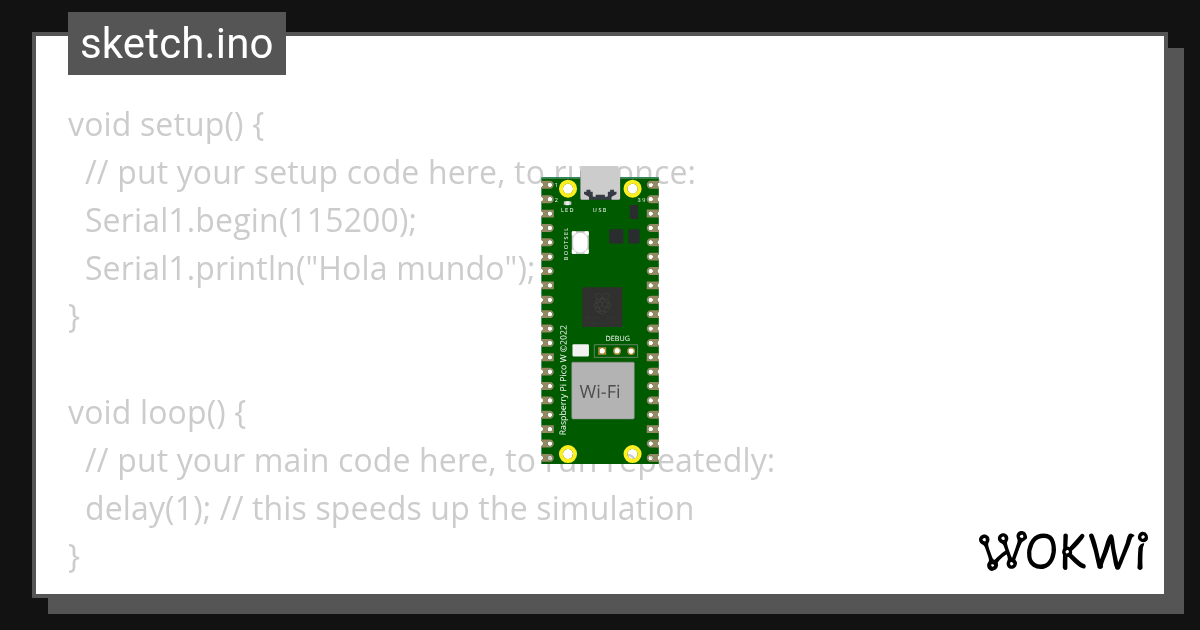 Practica1 - Wokwi ESP32, STM32, Arduino Simulator