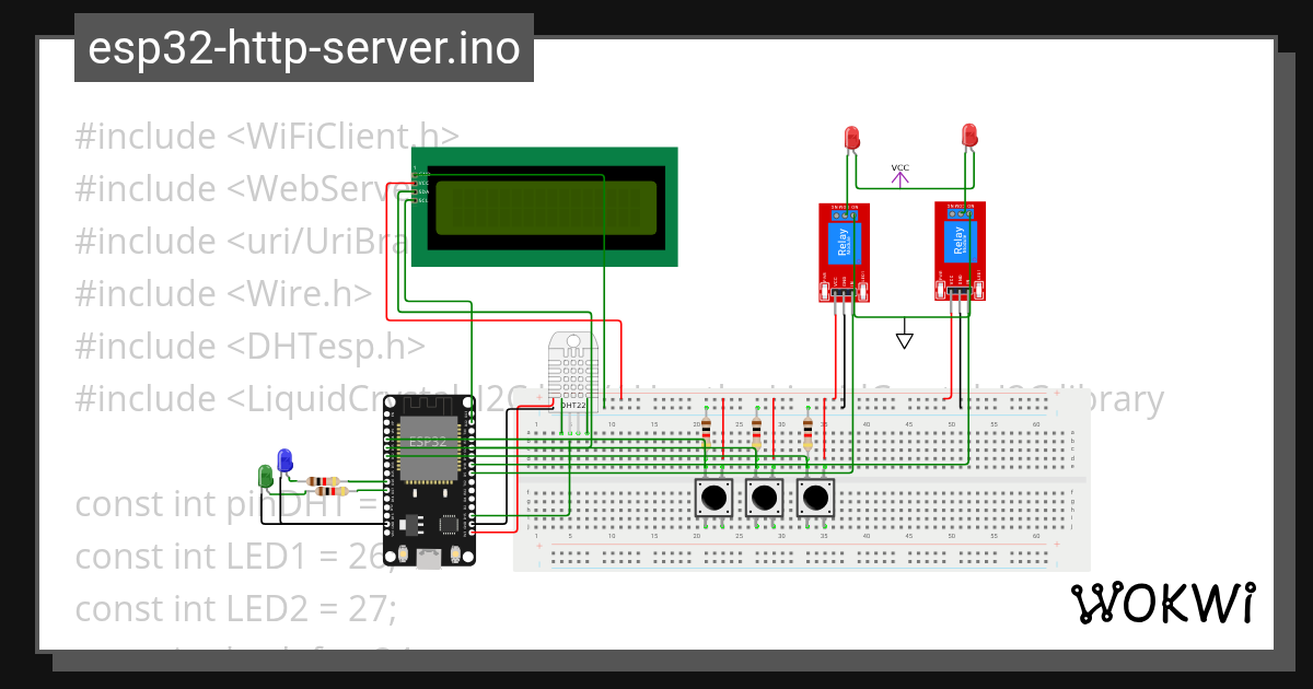 ESP32 Terrarium - Wokwi ESP32, STM32, Arduino Simulator