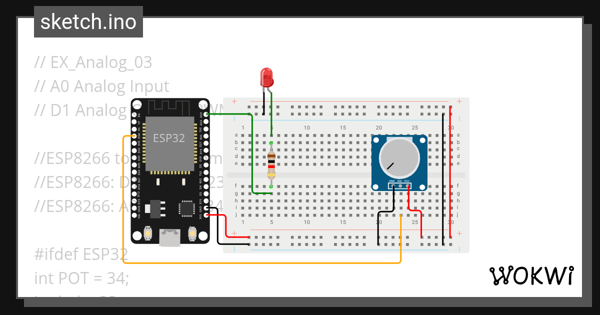 EX_Analog_03 - Wokwi ESP32, STM32, Arduino Simulator