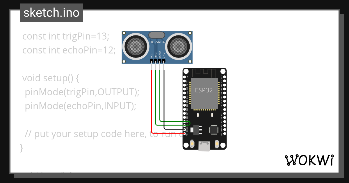 Distance - Wokwi ESP32, STM32, Arduino Simulator Distance - Wokwi ESP32, STM32, Arduino Simulator