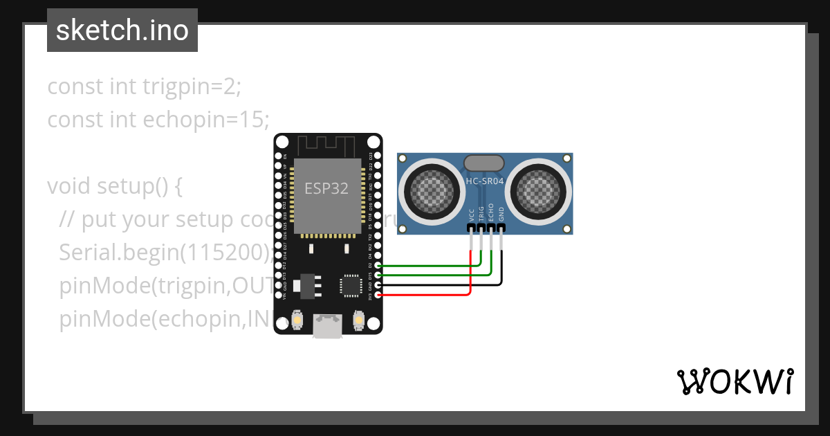 141_Bharani_ultrasonicsensor_ Copy - Wokwi ESP32, STM32, Arduino Simulator