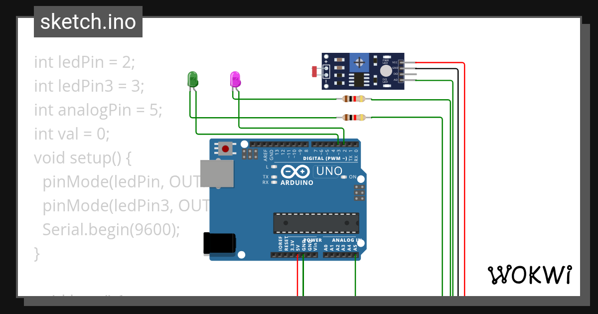 คำสั่งเเบบมีเงื่อนไข Wokwi Esp32 Stm32 Arduino Simulator 7740