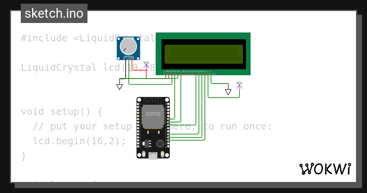 Lcd162 Vir Wokwi Esp32 Stm32 Arduino Simulator 3739
