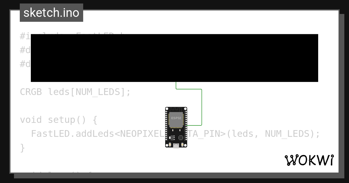V03 Led Matrix Wokwi Esp32 Stm32 Arduino Simulator 2539