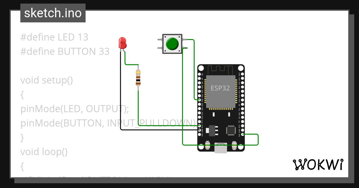 lab1 - Wokwi ESP32, STM32, Arduino Simulator lab1 - Wokwi ESP32, STM32, Arduino Simulator