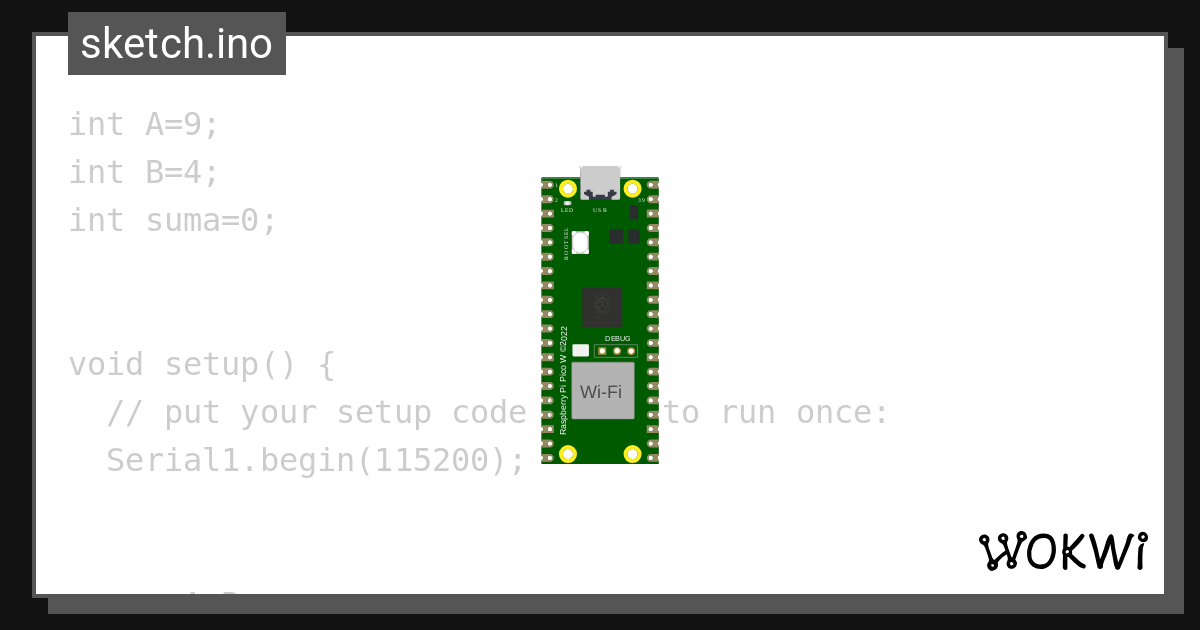 Ejercicio 1 Calculadora Wokwi Esp32 Stm32 Arduino Simulator 