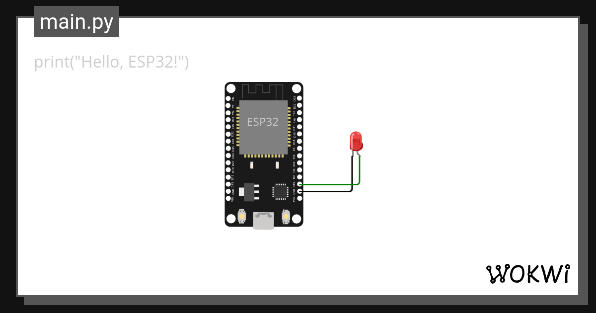 Encender bombillo - Wokwi ESP32, STM32, Arduino Simulator Encender bombillo - Wokwi ESP32, STM32, Arduino Simulator