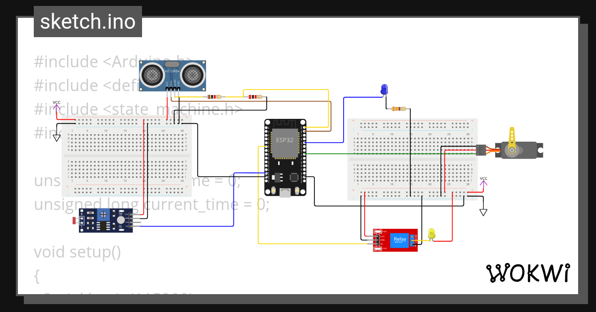 Pecera Blueprint Wokwi Esp32 Stm32 Arduino Simulator 6968