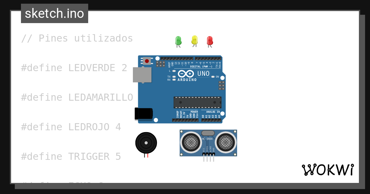 Sensor De Estacionamiento Wokwi Esp32 Stm32 Arduino Simulator 3565
