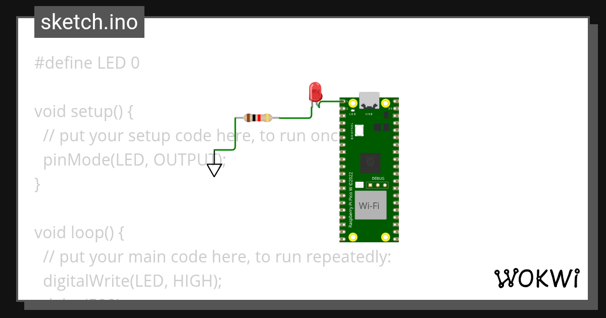 practica 2 - Wokwi ESP32, STM32, Arduino Simulator