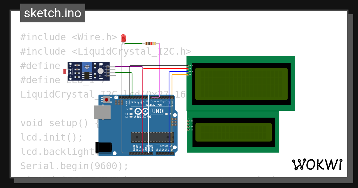 Ldr Tei Wokwi Esp32 Stm32 Arduino Simulator 