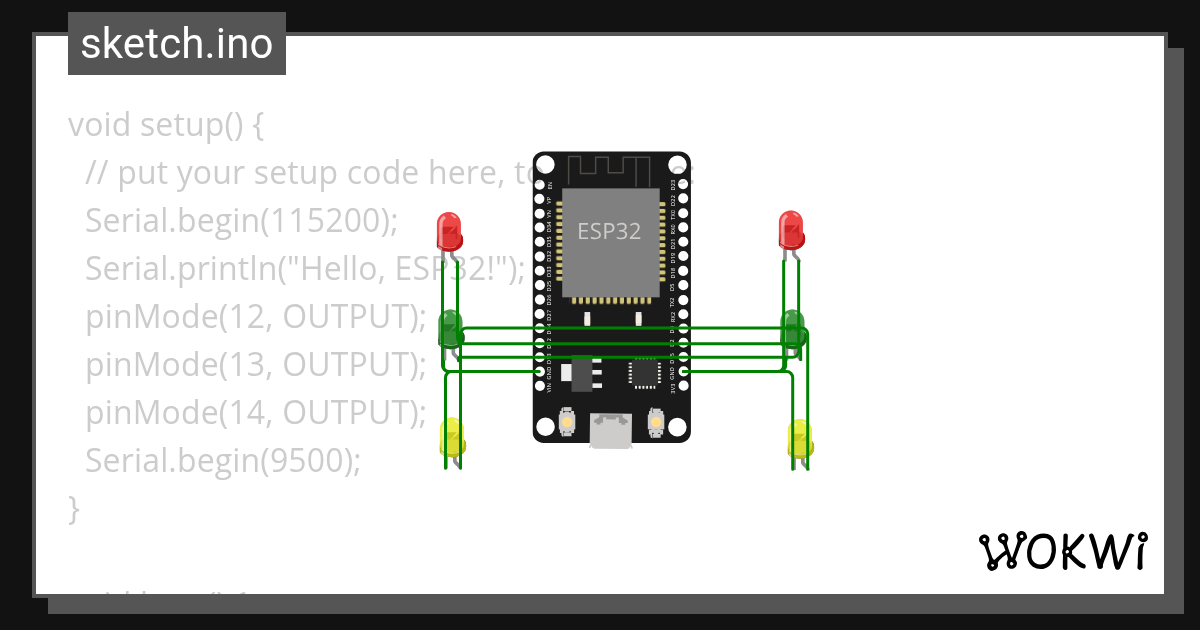 EX1 - Wokwi ESP32, STM32, Arduino Simulator EX1 - Wokwi ESP32, STM32, Arduino Simulator