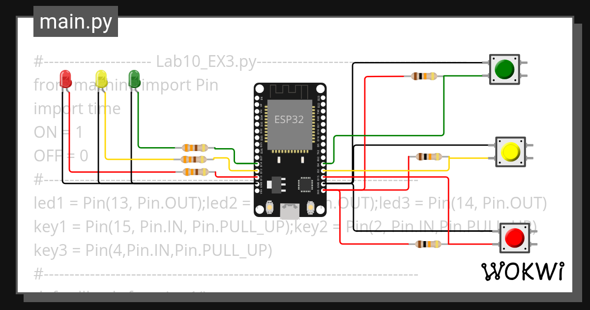 Wokwi - Online ESP32, STM32, Arduino Simulator