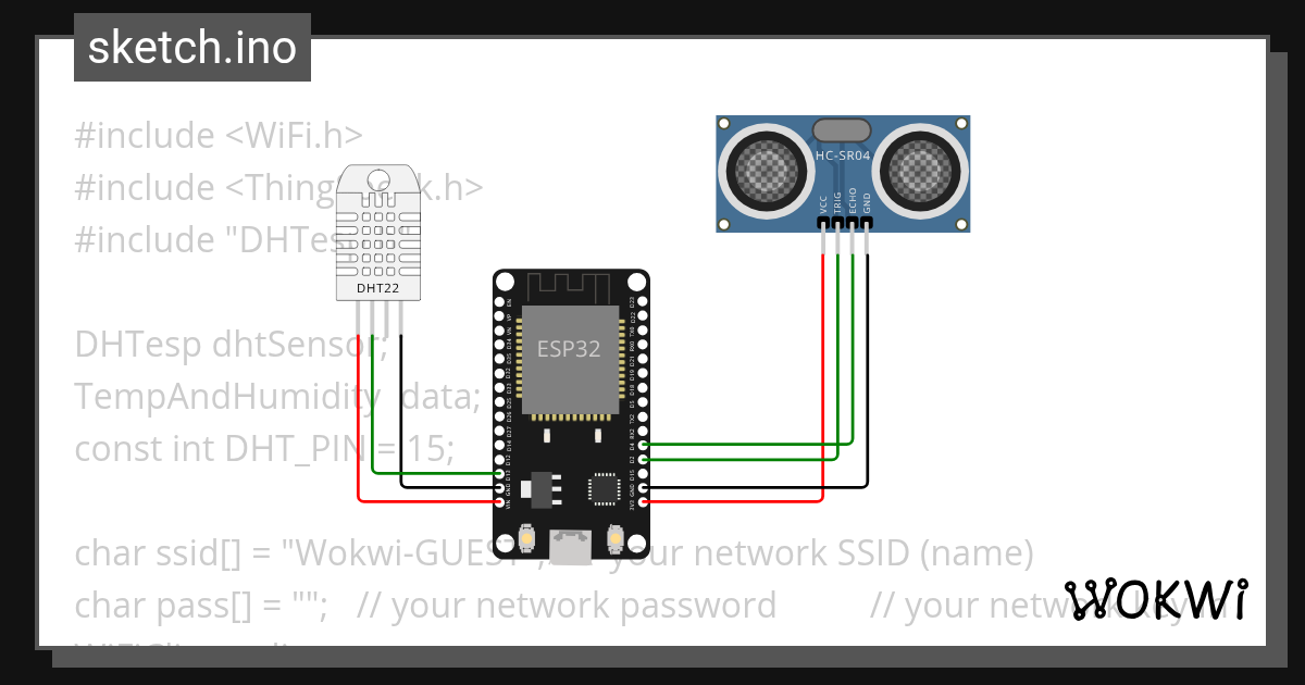 EX5 - Wokwi ESP32, STM32, Arduino Simulator