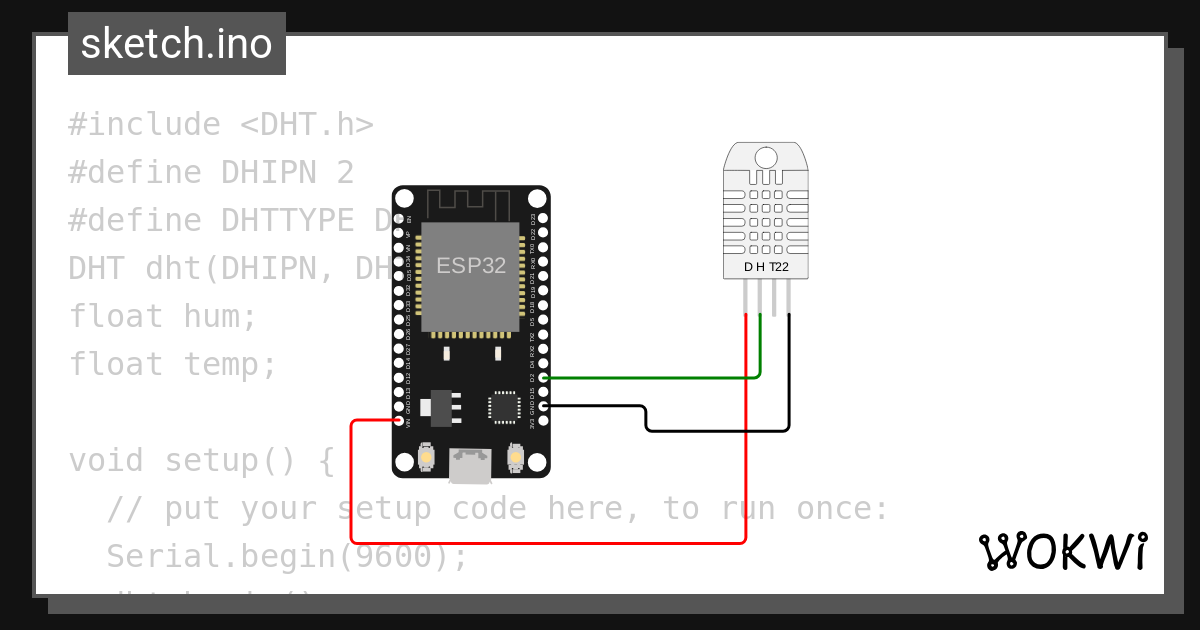 Dth11 Wokwi Esp32 Stm32 Arduino Simulator 6275