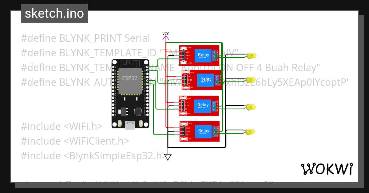 Wokwi - Online ESP32, STM32, Arduino Simulator
