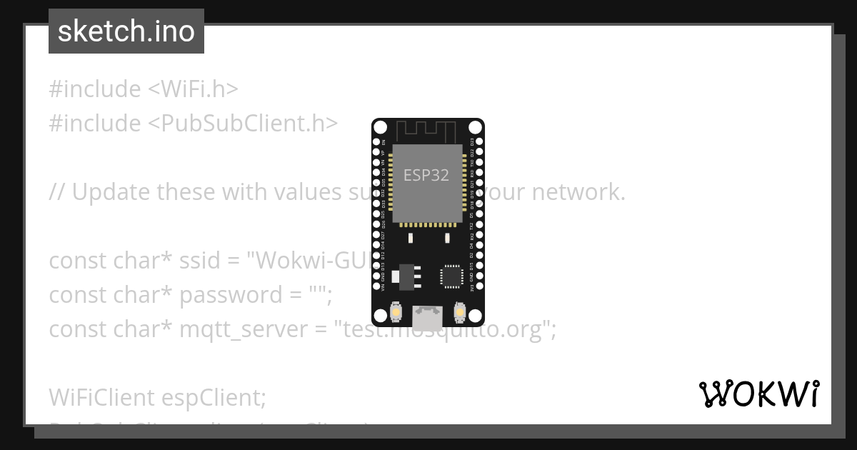 Publisher_ESP32 - Wokwi ESP32, STM32, Arduino Simulator