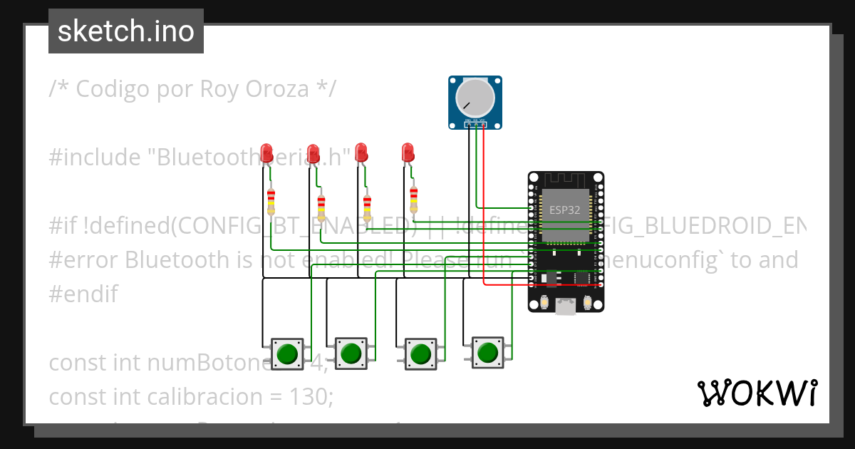Wokwi - Online ESP32, STM32, Arduino Simulator