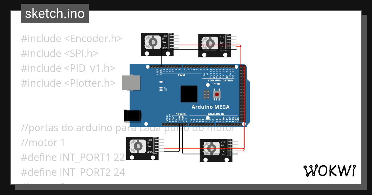 230830_Encoder - Wokwi ESP32, STM32, Arduino Simulator