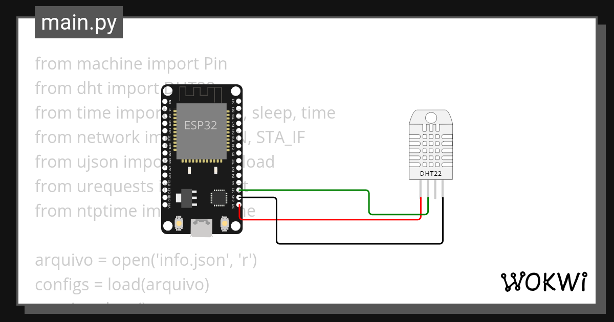 Trabalho 1 terceiro bim - Wokwi ESP32, STM32, Arduino Simulator