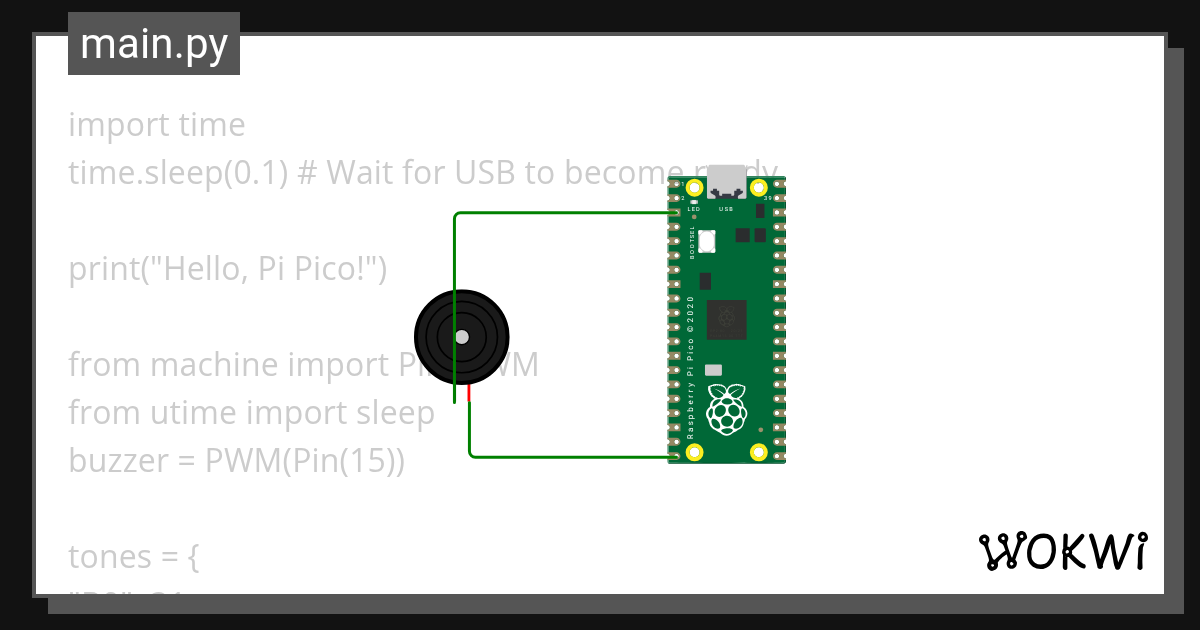 buzzer_example - Wokwi ESP32, STM32, Arduino Simulator