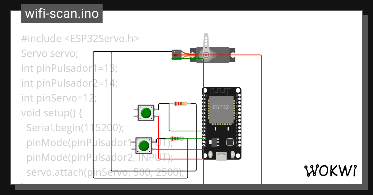 Practica 5.3 Hardware - Wokwi ESP32, STM32, Arduino Simulator