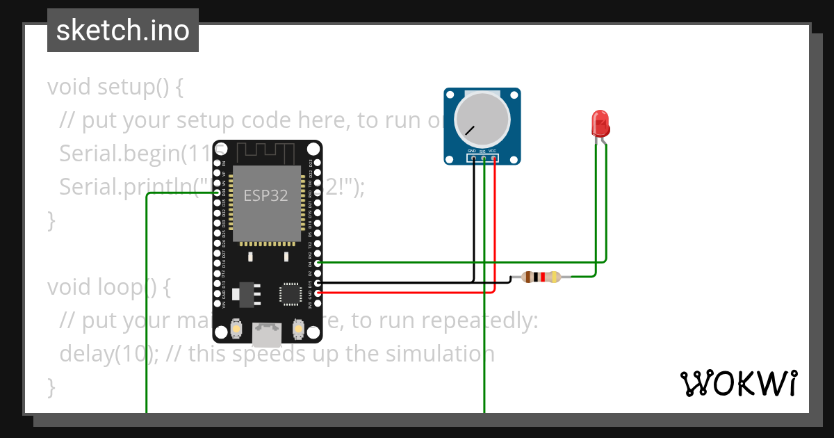 YULIANA - Wokwi ESP32, STM32, Arduino Simulator YULIANA - Wokwi ESP32, STM32, Arduino Simulator