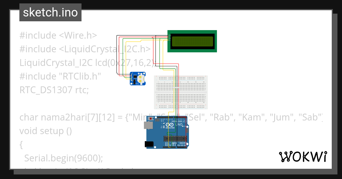 jam digital MAYANG - Wokwi ESP32, STM32, Arduino Simulator jam digital MAYANG - Wokwi ESP32, STM32, Arduino Simulator