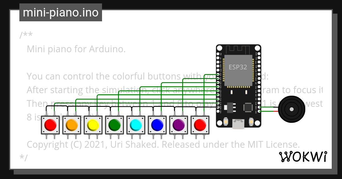 pianoo - Wokwi ESP32, STM32, Arduino Simulator