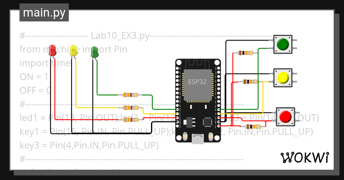 Wokwi - Online ESP32, STM32, Arduino Simulator