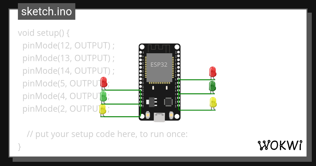 Ex No02 Wokwi Esp32 Stm32 Arduino Simulator 4887