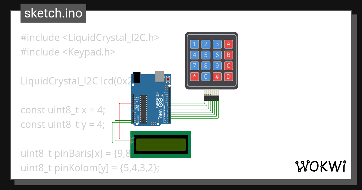 Array 2 Dimensi Wokwi Esp32 Stm32 Arduino Simulator 9603
