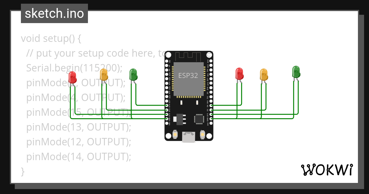 Day1 - Wokwi ESP32, STM32, Arduino Simulator Day1 - Wokwi ESP32, STM32, Arduino Simulator