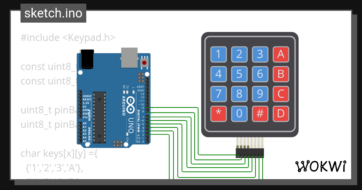 latihan 6 - Wokwi ESP32, STM32, Arduino Simulator
