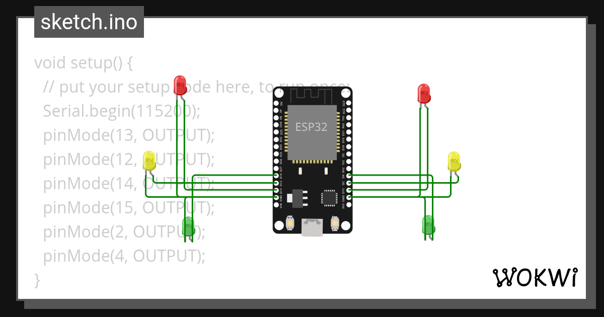 traffic light with switch Copy - Wokwi ESP32, STM32, Arduino Simulator traffic light with switch Copy - Wokwi ESP32, STM32, Arduino Simulator