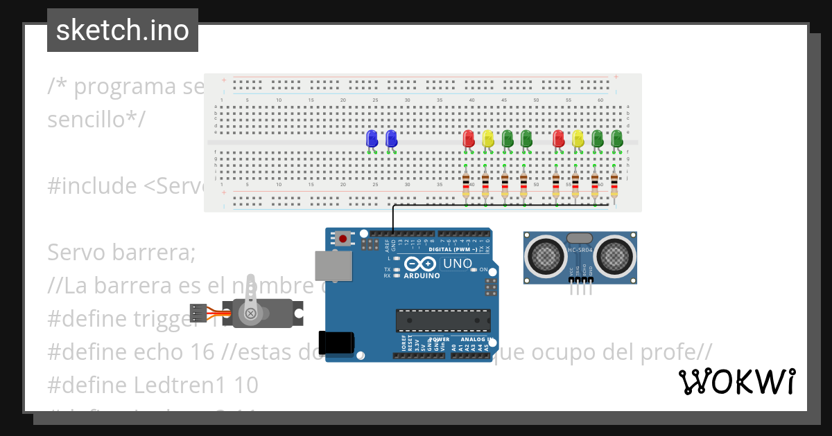 Tren - Wokwi ESP32, STM32, Arduino Simulator