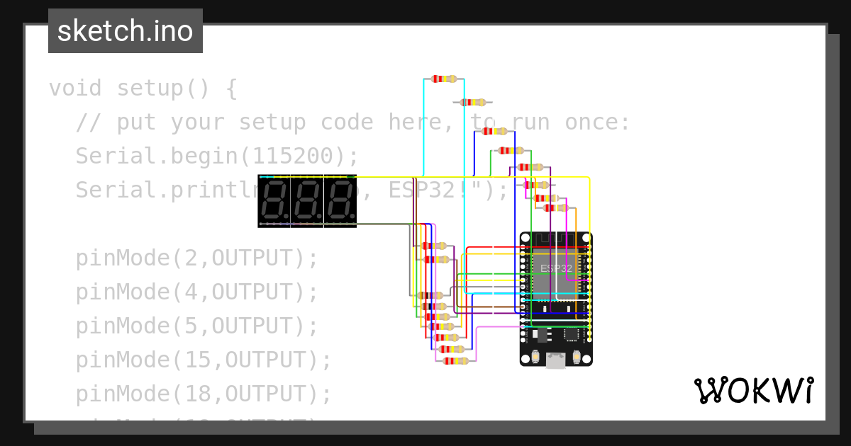 Bersamaan Wokwi Esp32 Stm32 Arduino Simulator