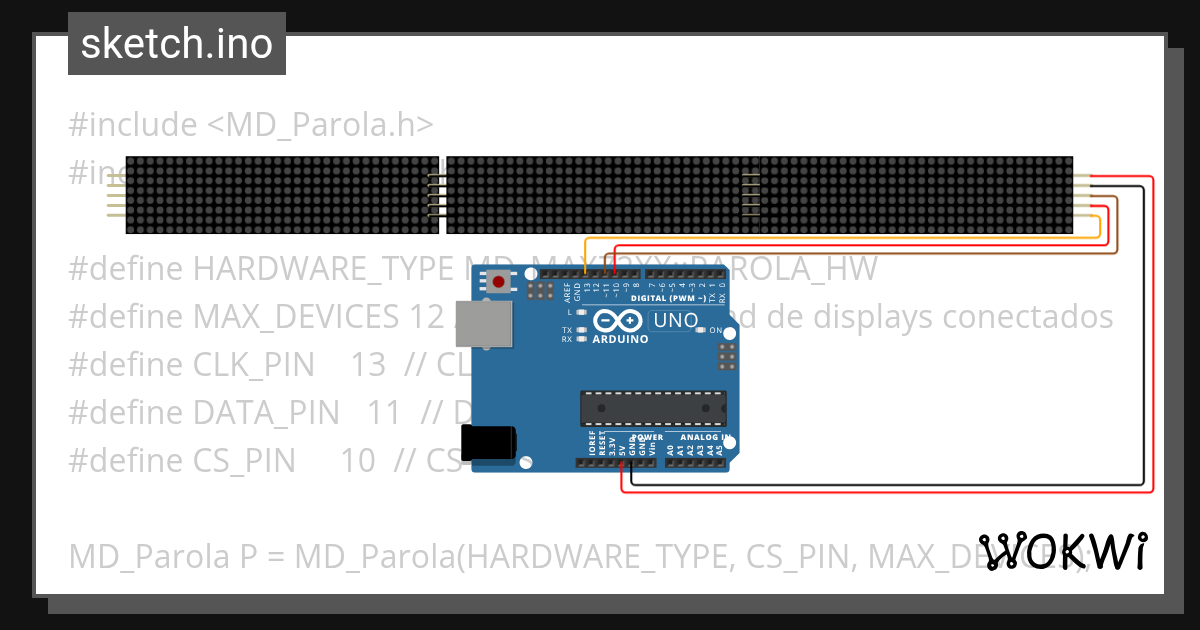 Letrero Wokwi Esp32 Stm32 Arduino Simulator 6149