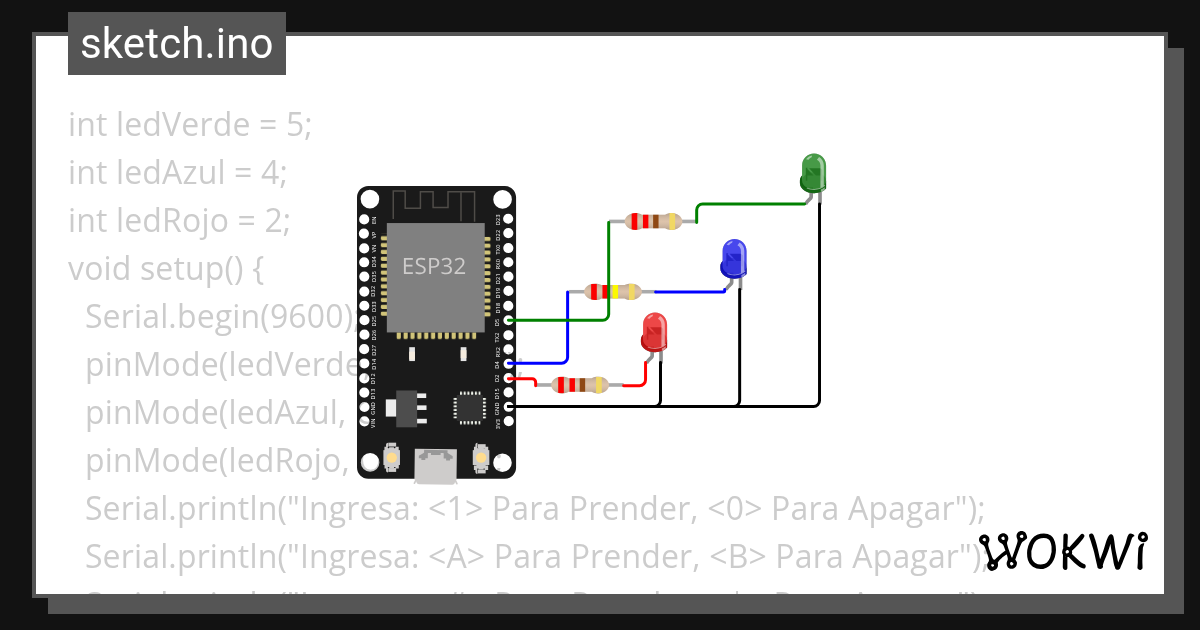 practica 8 - Wokwi ESP32, STM32, Arduino Simulator
